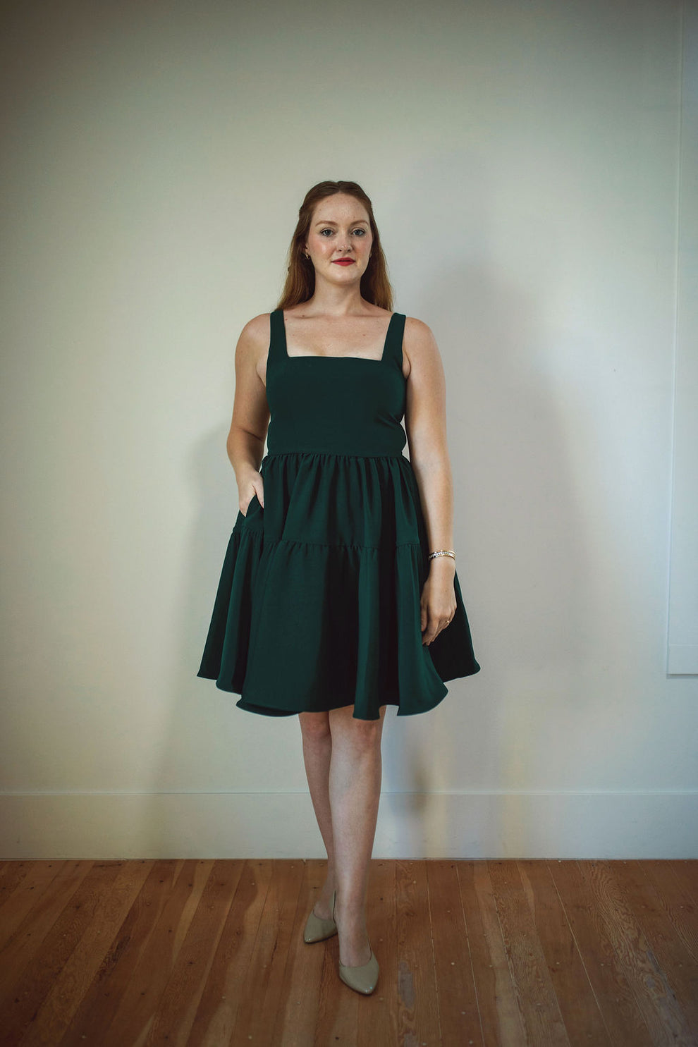 Journey Dress in Evergreen – Chelsea Reece