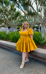 Princess Puff Dress in Golden Afternoon – Chelsea Reece