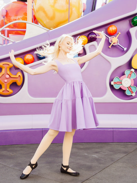 IN STOCK NOW! The Journey Dress in Palace Purple – Chelsea Reece