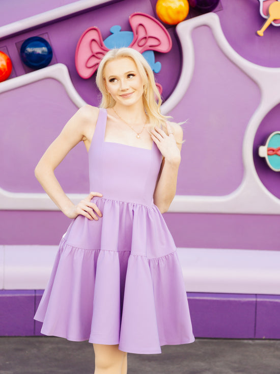 IN STOCK NOW! The Journey Dress in Palace Purple – Chelsea Reece