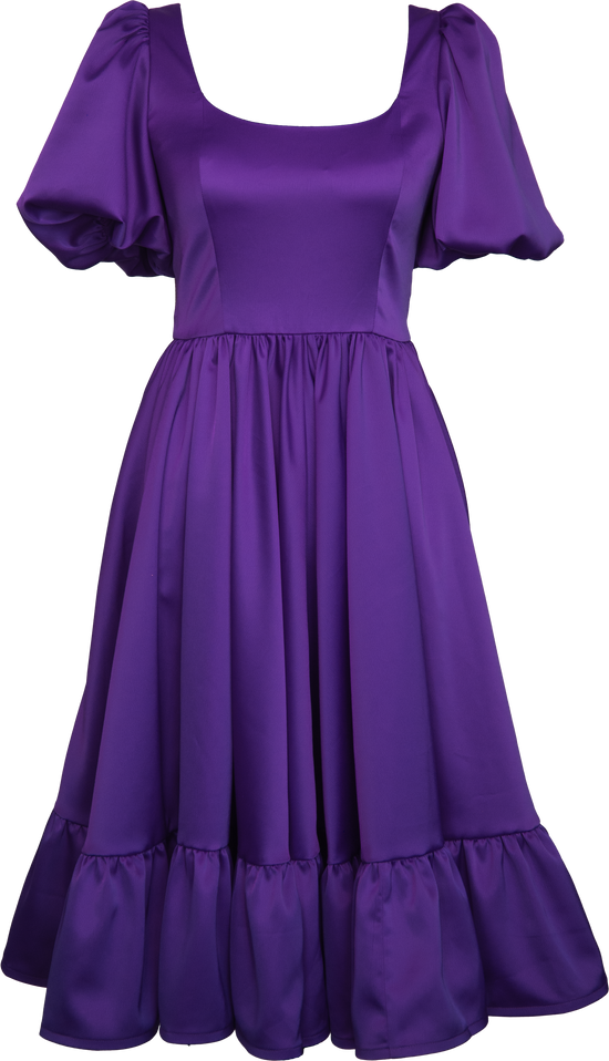 Novella Dress in Amethyst Purple – Chelsea Reece