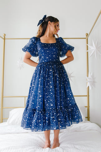 Novella Dress in Starlight | Whimsically Feminine Timeless Twirly ...